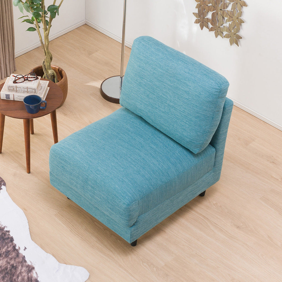 ARMLESS 1 SEAT SOFA CA10 DR-TBL