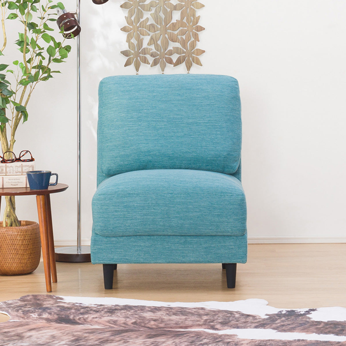 ARMLESS 1 SEAT SOFA CA10 DR-TBL