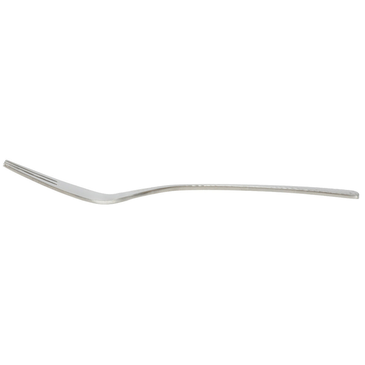 DESSERT FORK HAMMERED PATTERN