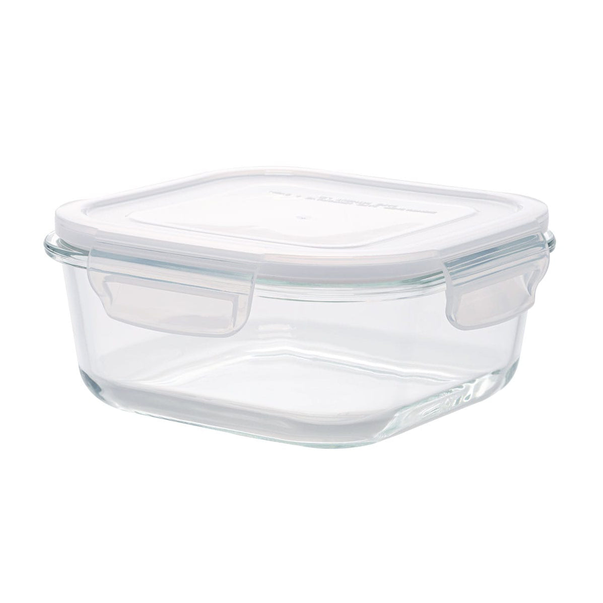 HEAT RESISTANT GLASS STORAGE CONTAINER 780ML SQUARE